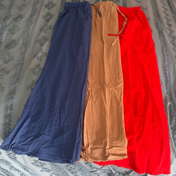 Skirts | Colorful Maxi Skirt Set Of 3 | Poshmark